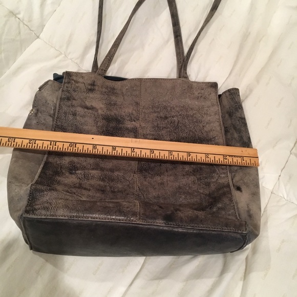 Bags | Vintage Distressed Leather Purse | Poshmark